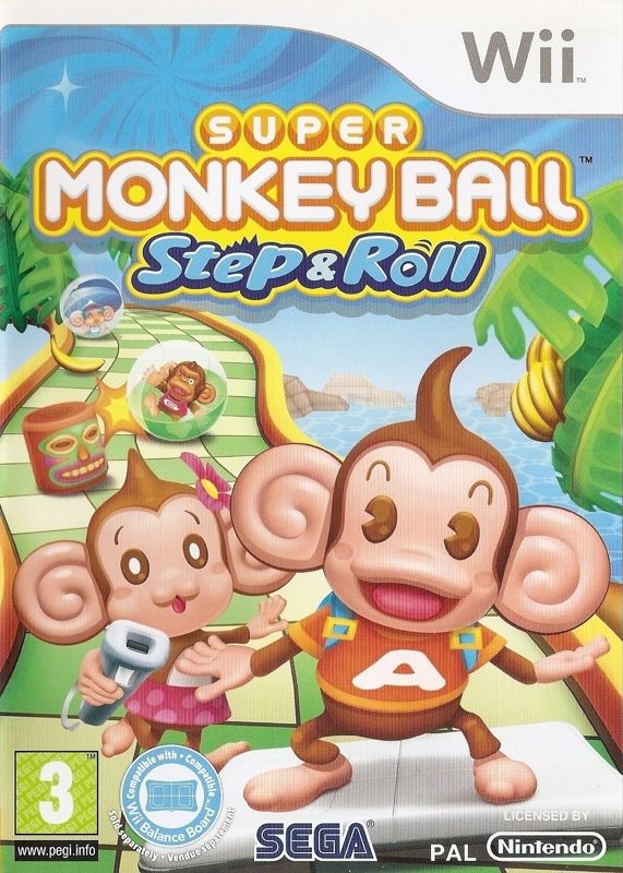 Super Monkey Ball: Step & Roll cover or packaging material - MobyGames