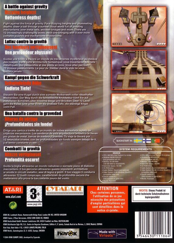 Ballance cover or packaging material - MobyGames