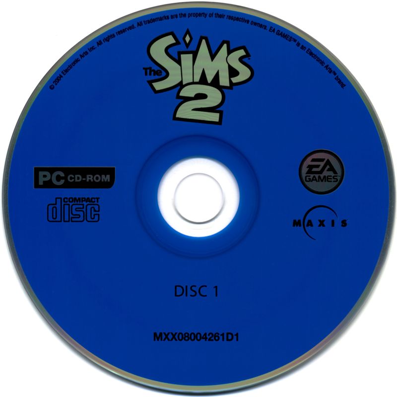 The Sims 2 cover or packaging material - MobyGames