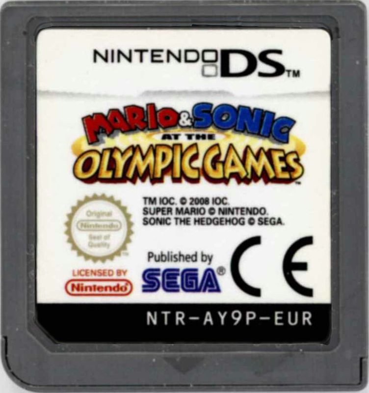 Mario & Sonic at the Olympic Games cover or packaging material - MobyGames