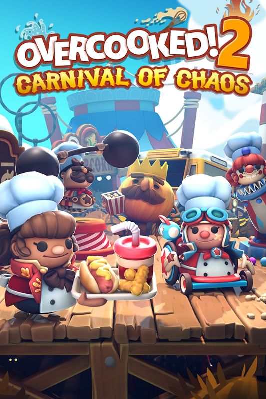 Overcooked! 2: Carnival of Chaos cover or packaging material - MobyGames