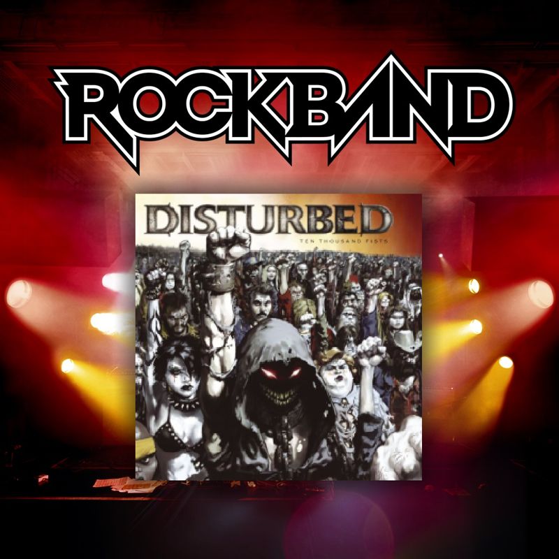Rock Band: Disturbed - 'Stricken' cover or packaging material - MobyGames
