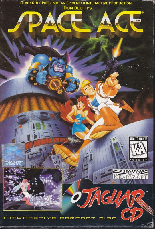 Space Ace cover or packaging material - MobyGames