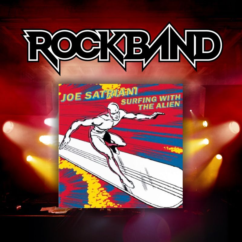 Rock Band: Joe Satriani - 'Surfing with the Alien' cover or packaging ...