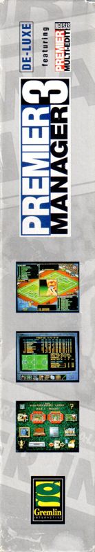 Premier Manager 3 De-Luxe cover or packaging material - MobyGames