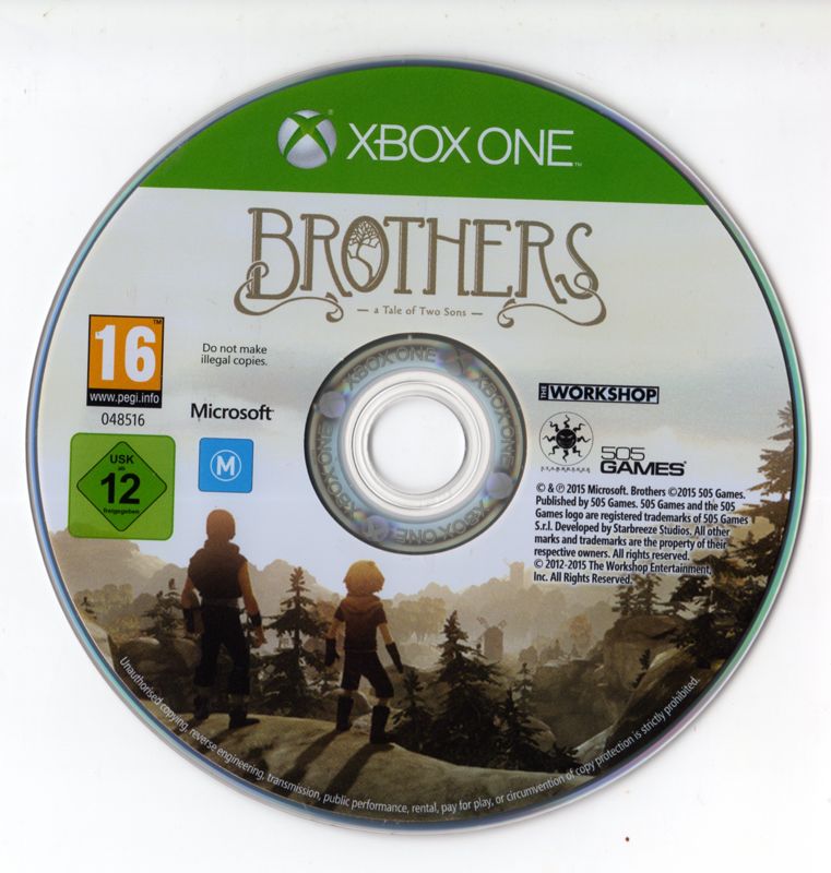Brothers: A Tale of Two Sons cover or packaging material - MobyGames