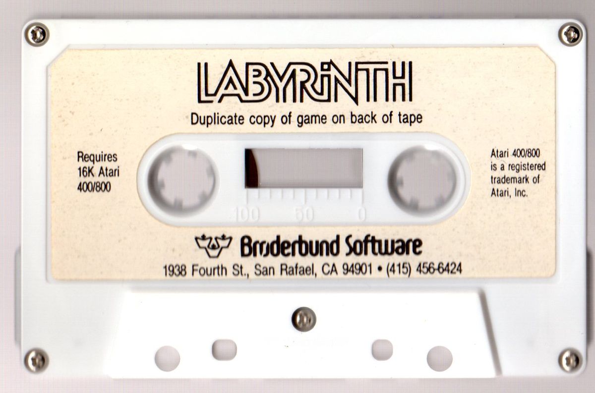 Labyrinth cover or packaging material - MobyGames