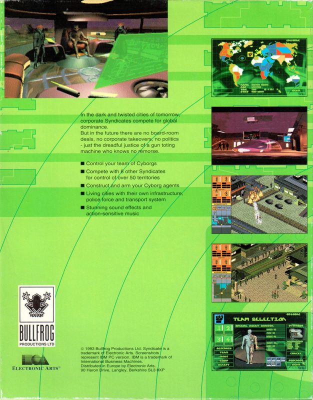 Syndicate cover or packaging material - MobyGames