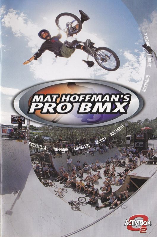 Mat Hoffman's Pro BMX cover or packaging material - MobyGames