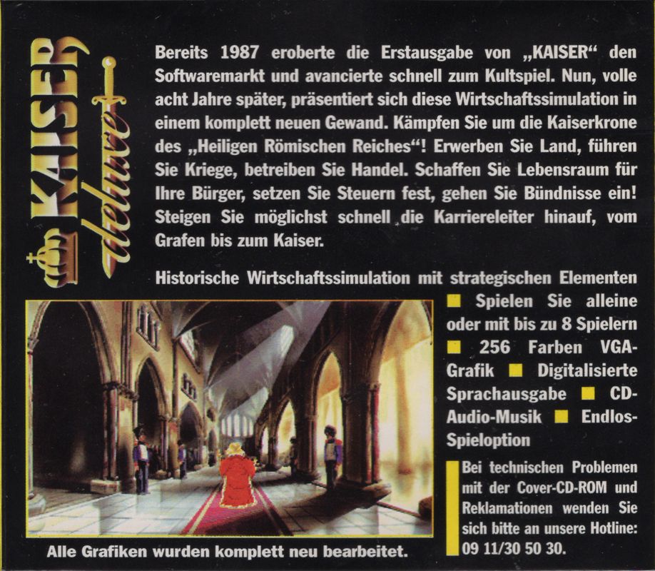 Kaiser Deluxe cover or packaging material - MobyGames