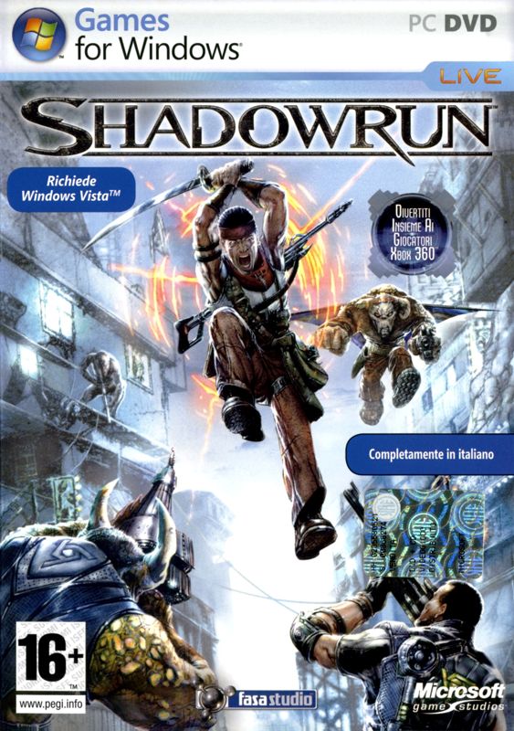 Shadowrun cover or packaging material - MobyGames