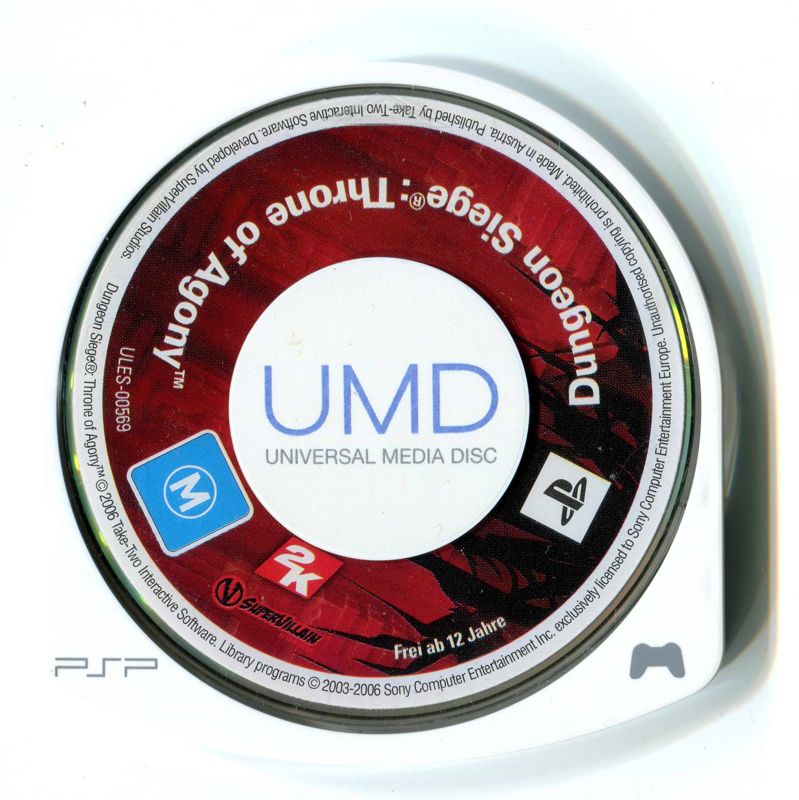 Dungeon Siege: Throne of Agony cover or packaging material - MobyGames