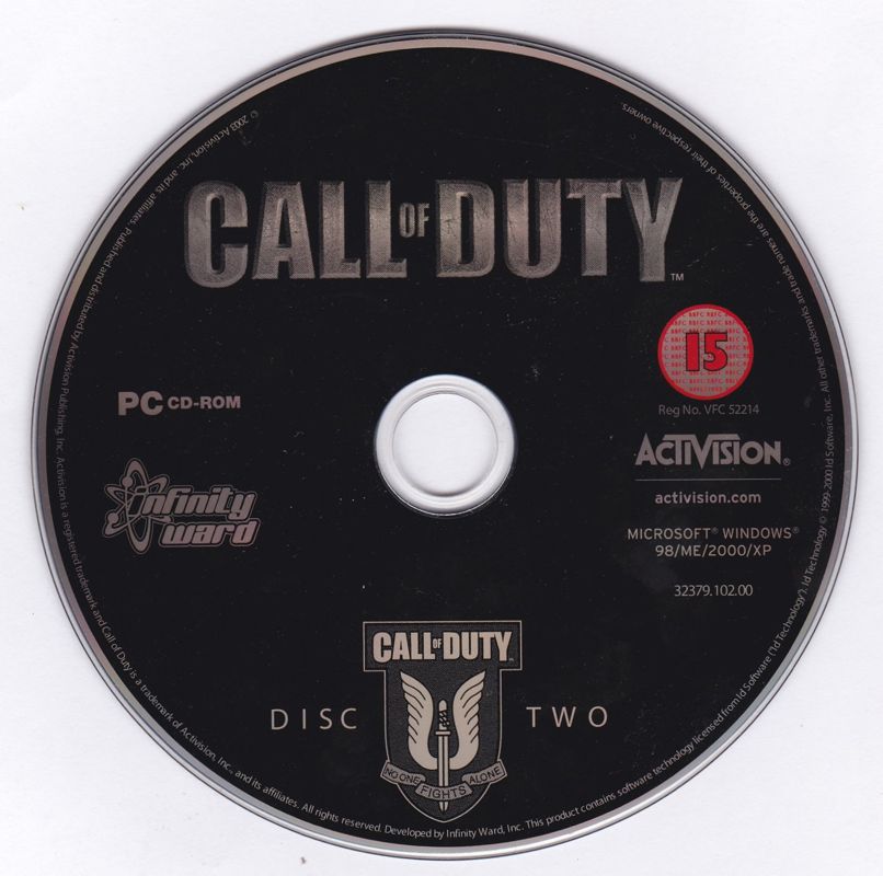 Call of Duty cover or packaging material - MobyGames