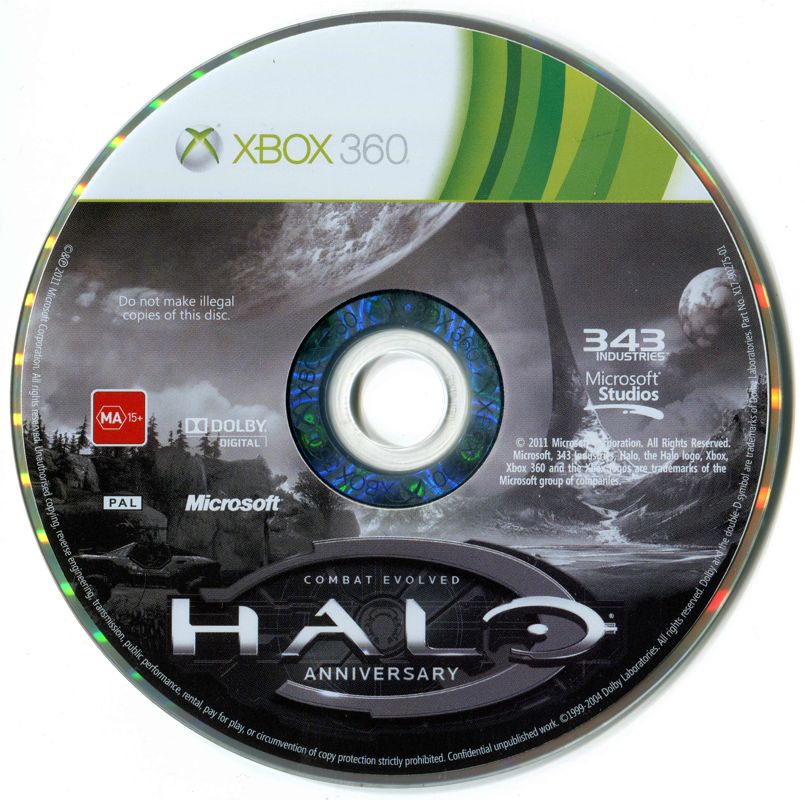Halo: Combat Evolved - Anniversary cover or packaging material - MobyGames