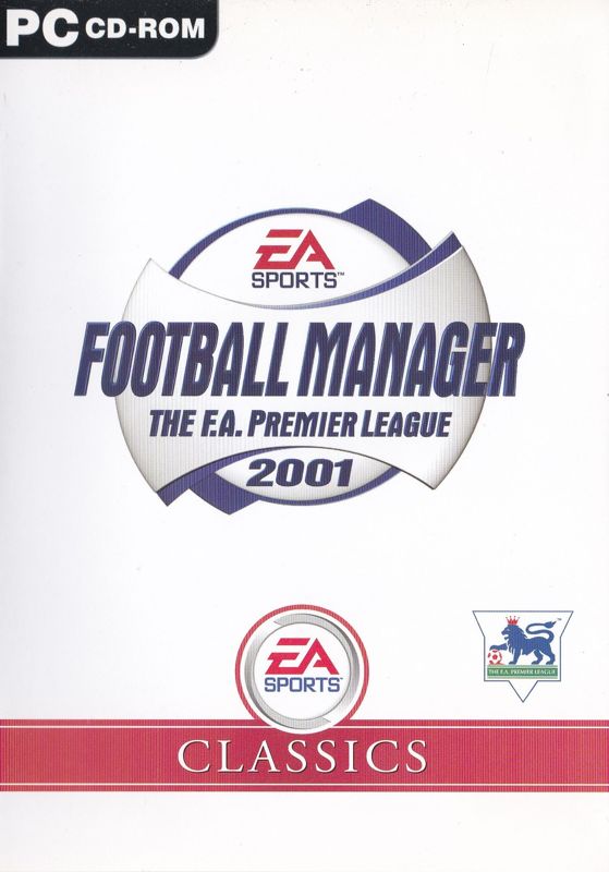 The F.A. Premier League Football Manager 2001 cover or packaging ...