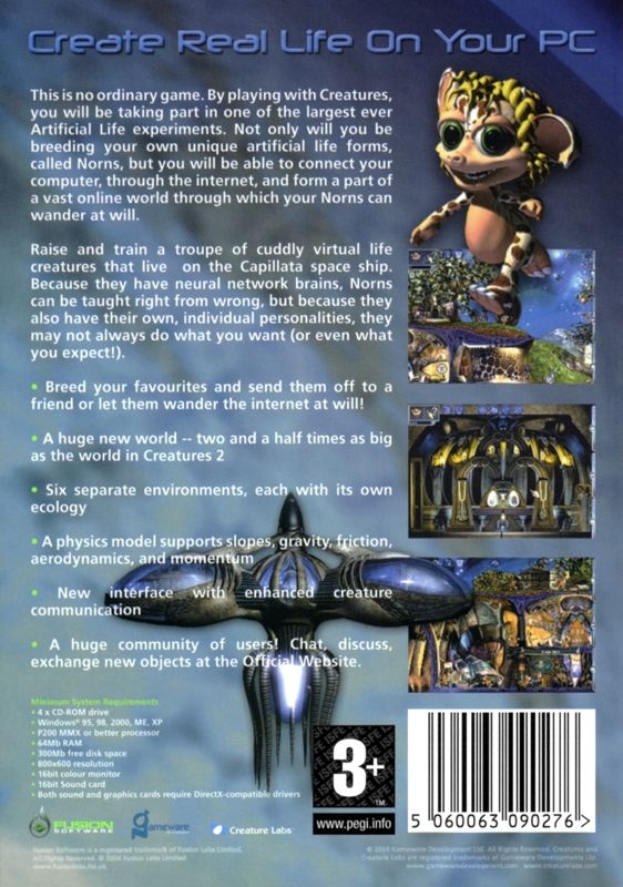 Creatures Exodus cover or packaging material - MobyGames