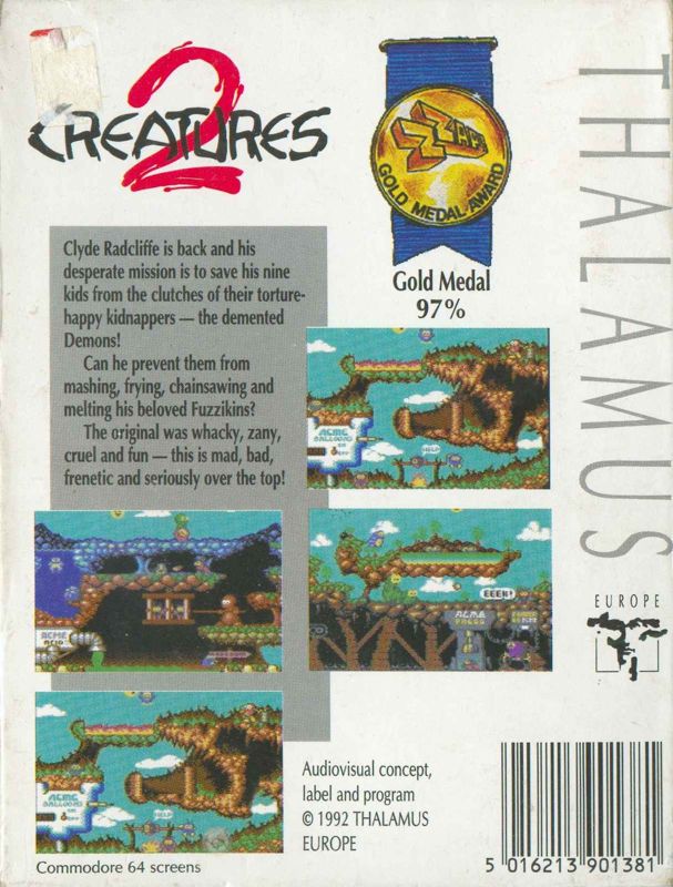 Creatures 2: Torture Trouble cover or packaging material - MobyGames