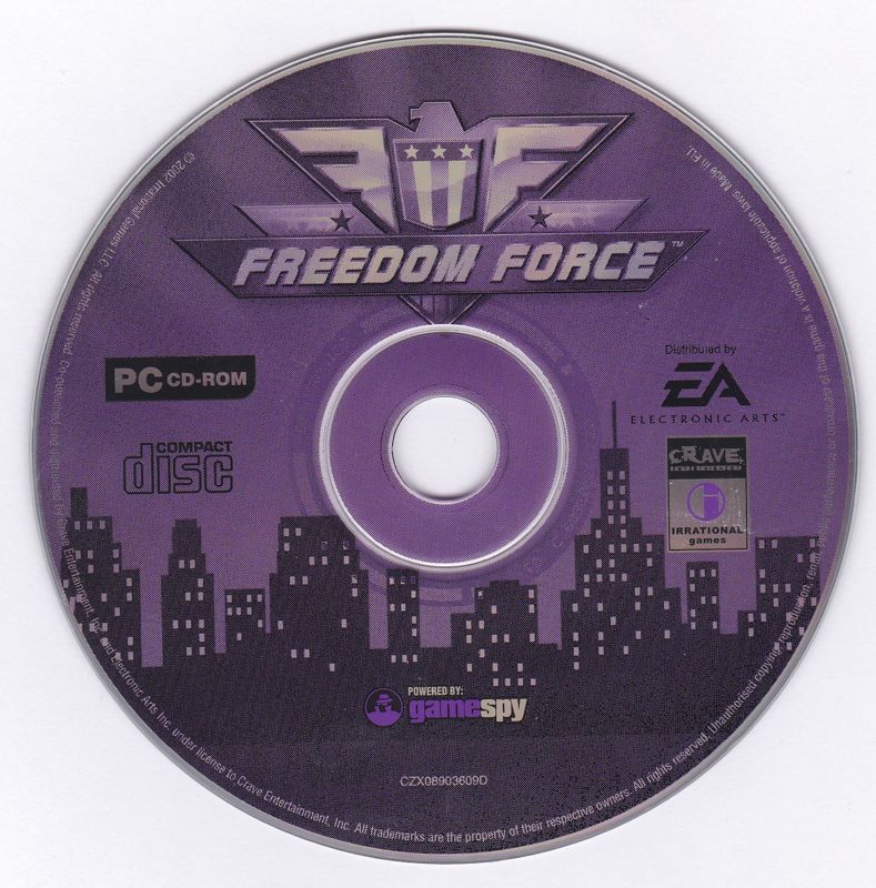 Freedom Force cover or packaging material - MobyGames