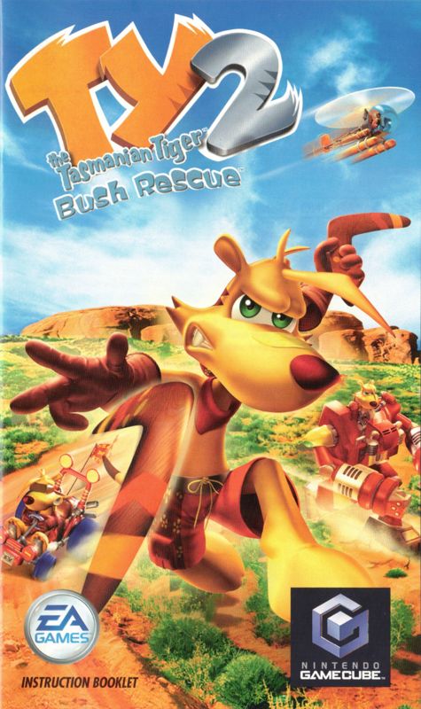 Ty2 the Tasmanian Tiger: Bush Rescue cover or packaging material ...
