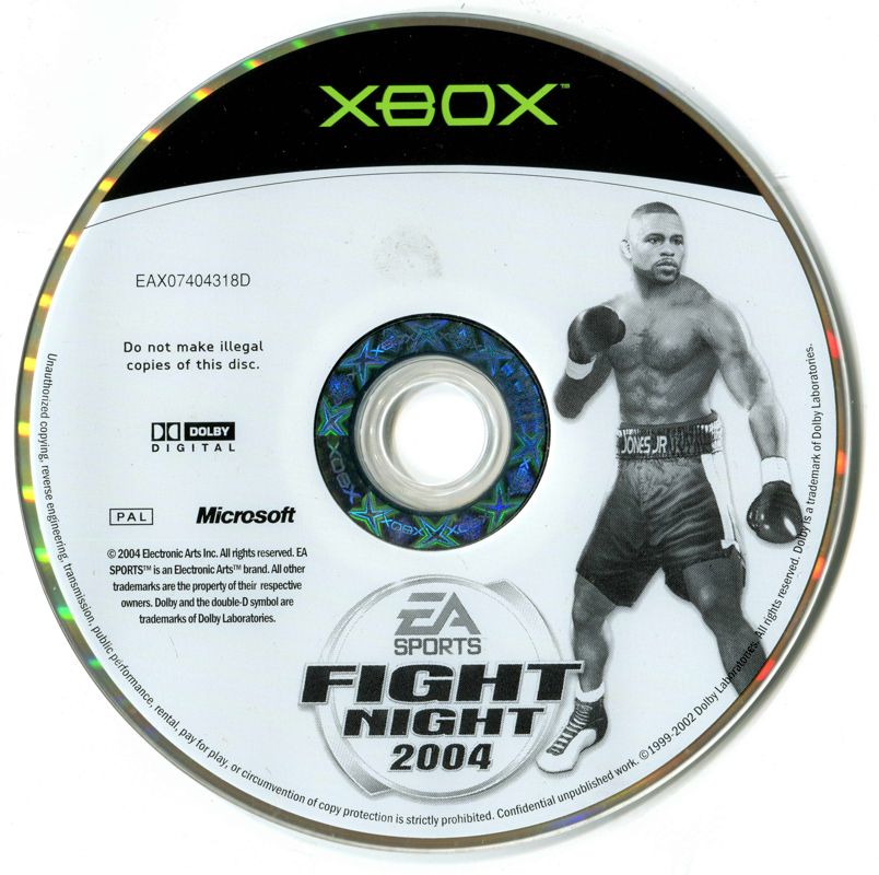 Fight Night 2004 cover or packaging material - MobyGames