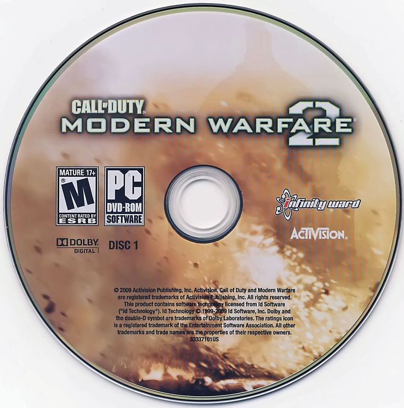 Call of Duty: Modern Warfare 2 cover or packaging material - MobyGames