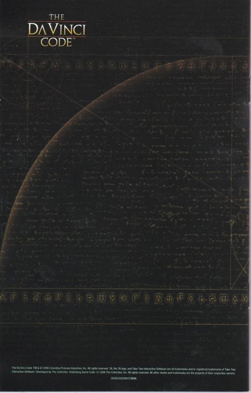 The Da Vinci Code cover or packaging material - MobyGames