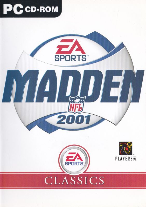 Madden NFL 2001 cover or packaging material - MobyGames