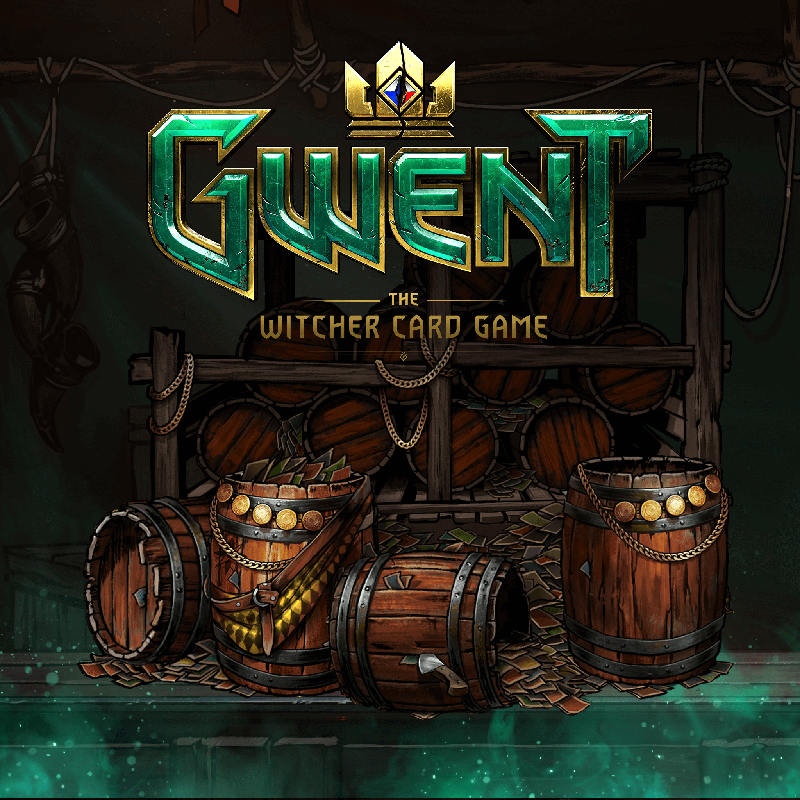 Gwent: The Witcher Card Game - 15x Novigrad Kegs cover or packaging ...