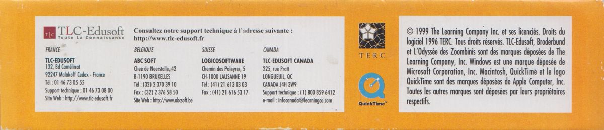 Logical Journey of the Zoombinis cover or packaging material - MobyGames