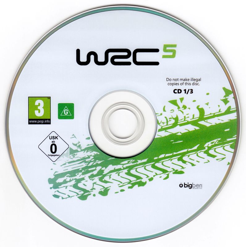 WRC 5 cover or packaging material - MobyGames