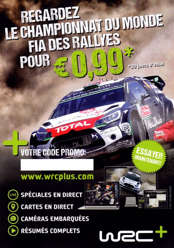 WRC 5 cover or packaging material - MobyGames
