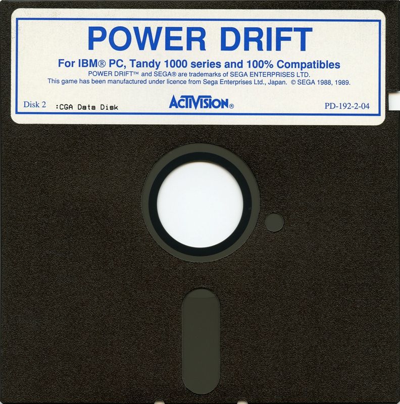 Power Drift cover or packaging material - MobyGames