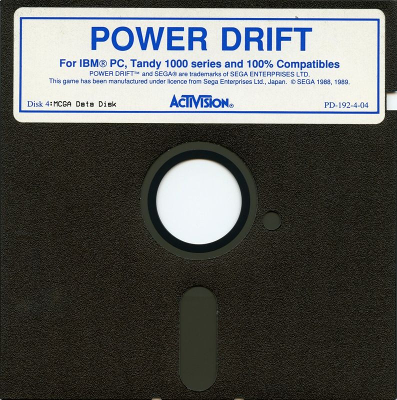 Power Drift cover or packaging material - MobyGames