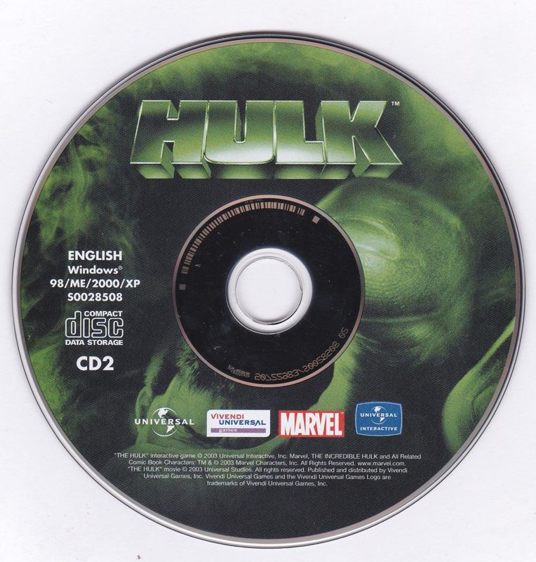 Hulk cover or packaging material - MobyGames