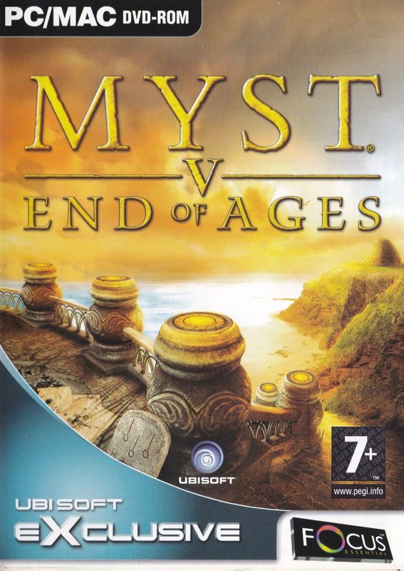 Myst V: End of Ages cover or packaging material - MobyGames