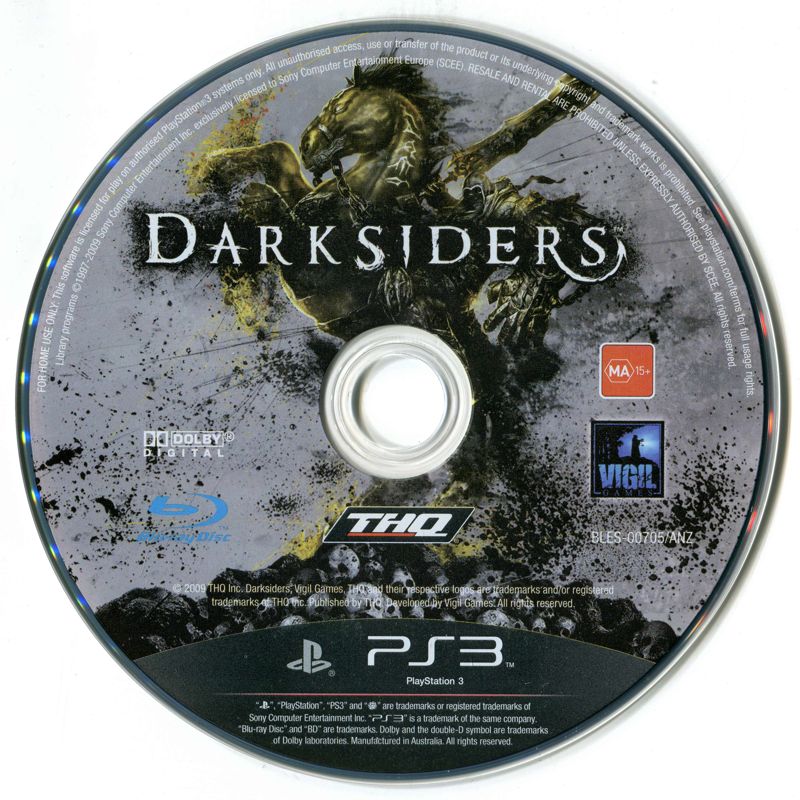 Darksiders cover or packaging material - MobyGames