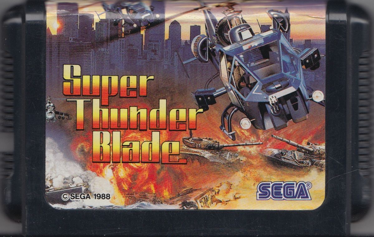 Super Thunder Blade cover or packaging material - MobyGames