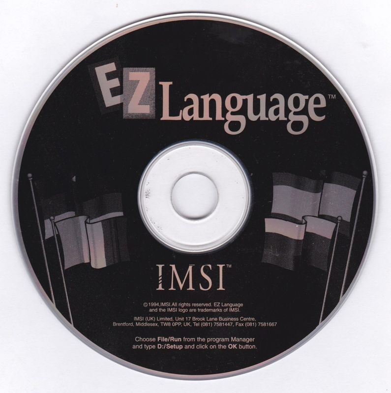 EZ Language cover or packaging material - MobyGames
