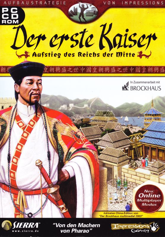 Emperor: Rise of the Middle Kingdom cover or packaging material - MobyGames