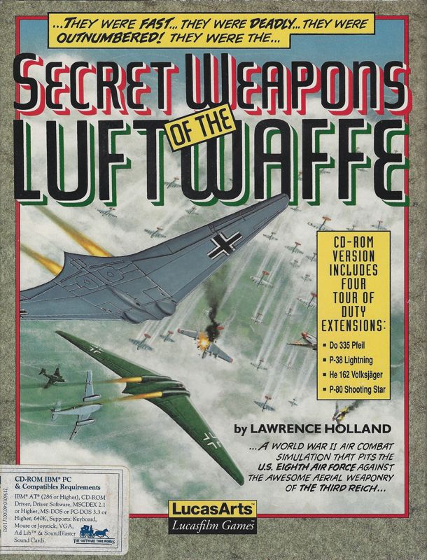 Secret Weapons of the Luftwaffe (1992) - MobyGames
