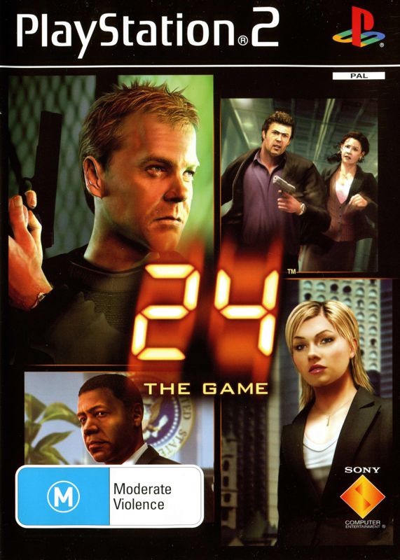 24: The Game cover or packaging material - MobyGames