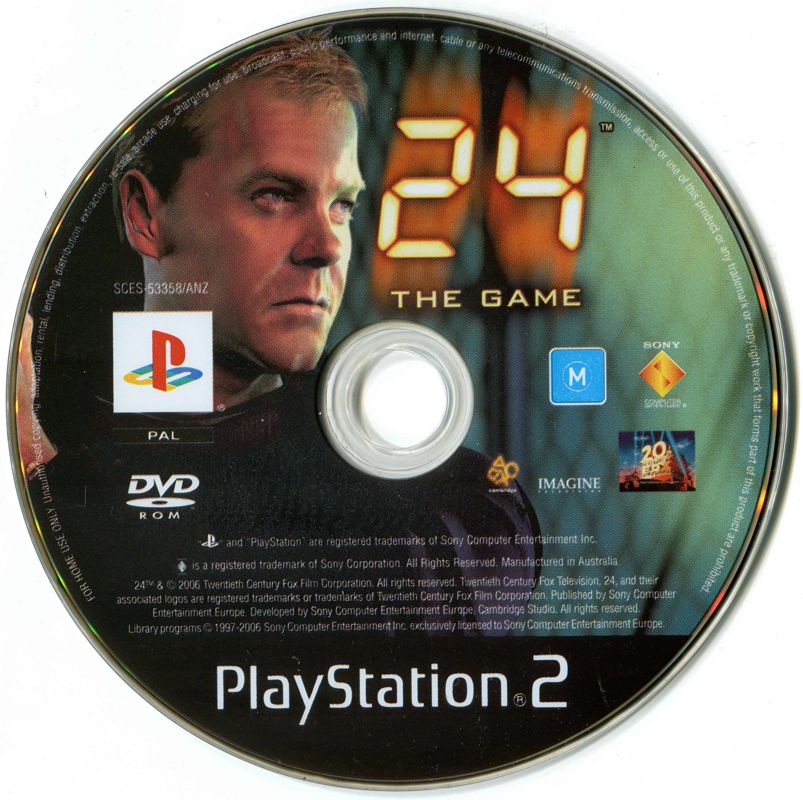 24: The Game cover or packaging material - MobyGames