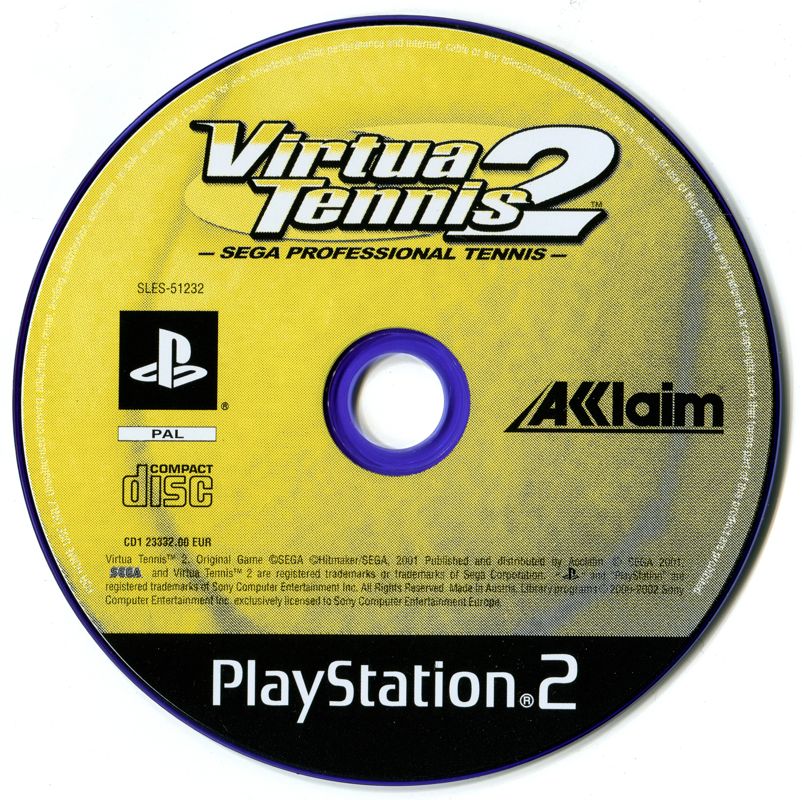 Virtua Tennis 2 cover or packaging material - MobyGames
