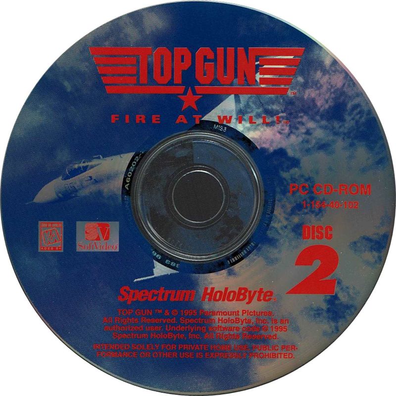 Top Gun: Fire at Will! cover or packaging material - MobyGames