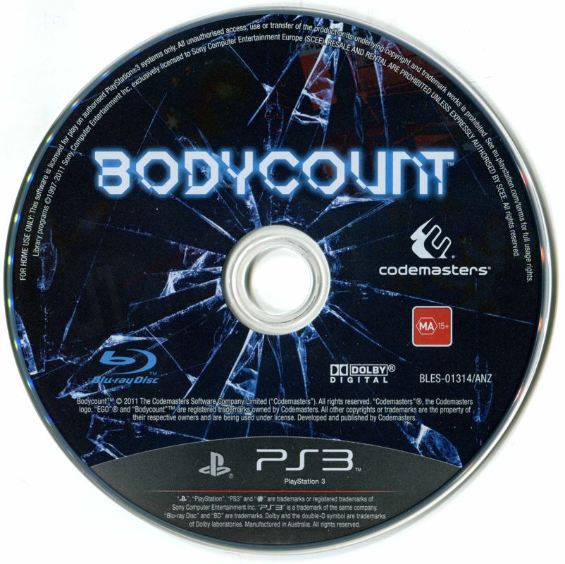 Bodycount cover or packaging material - MobyGames