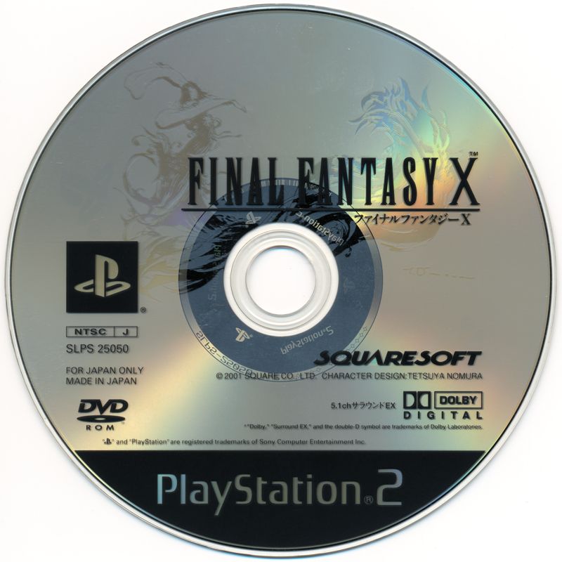 Final Fantasy X cover or packaging material - MobyGames