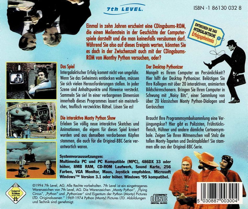 Monty Python's Complete Waste of Time cover or packaging material ...