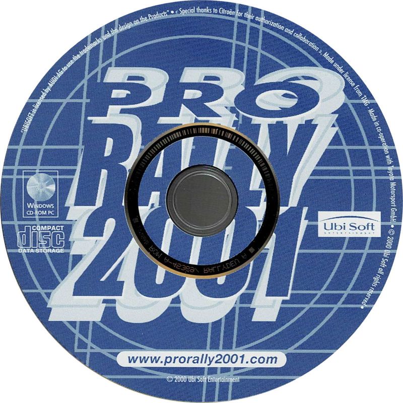 Pro Rally 2001 cover or packaging material - MobyGames
