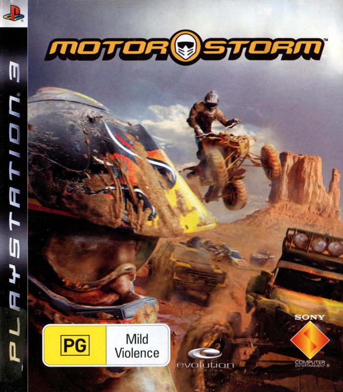 MotorStorm cover or packaging material - MobyGames