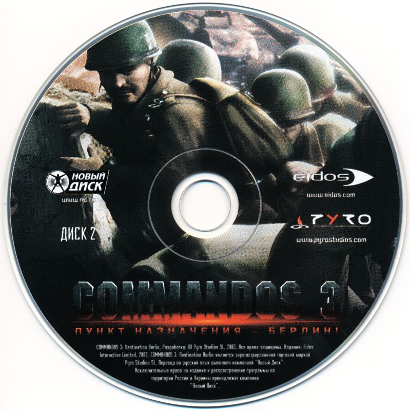 Commandos 3: Destination Berlin cover or packaging material - MobyGames